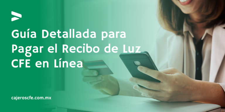 Guía Detallada para Pagar el Recibo de Luz CFE en Línea - Sucursales y ...